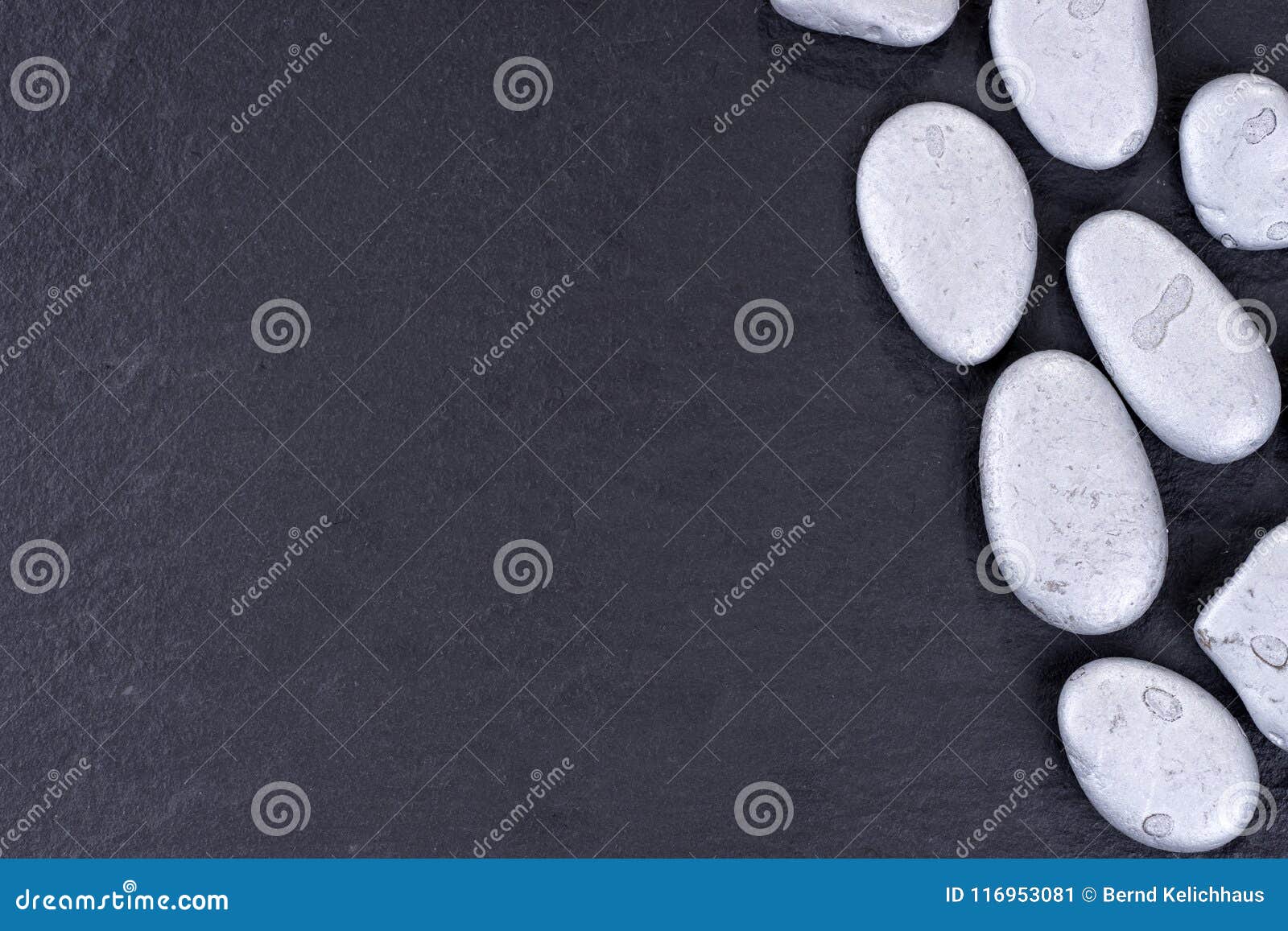 Black Background with Silver Stones Stock Image - Image of silver ...