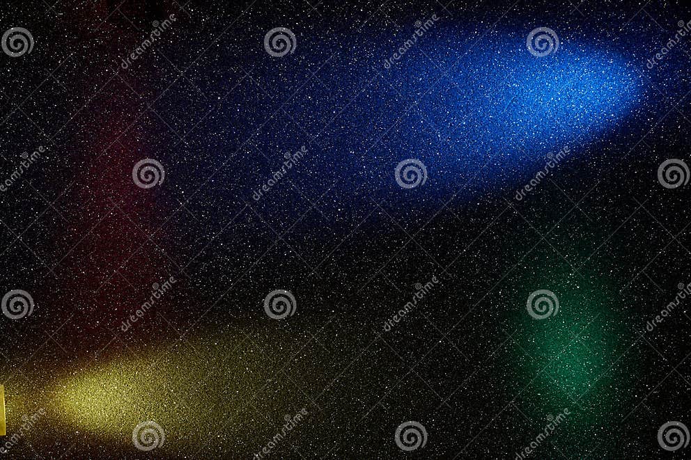 On a Black Background in a Small Multi-colored Grain Multidirectional ...