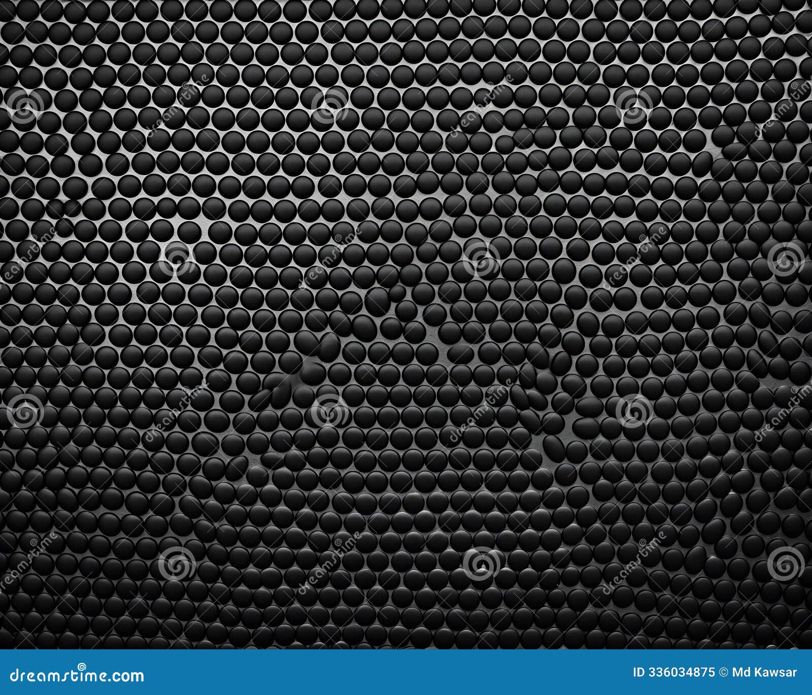 Abstract Black Round Mesh Pattern Background Stock Illustration ...