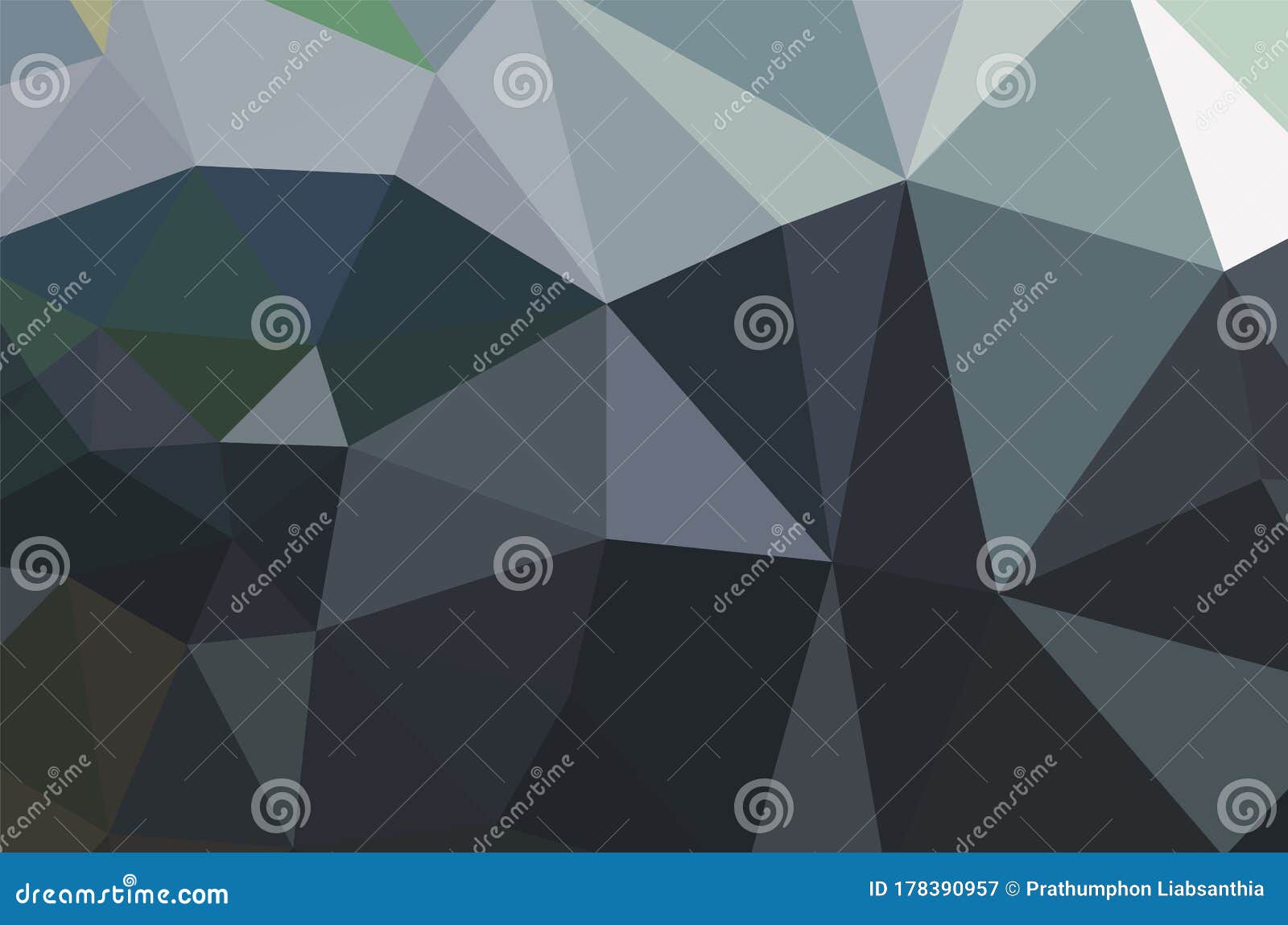 Black Background with Triangle Pattern Stock Vector - Illustration of ...