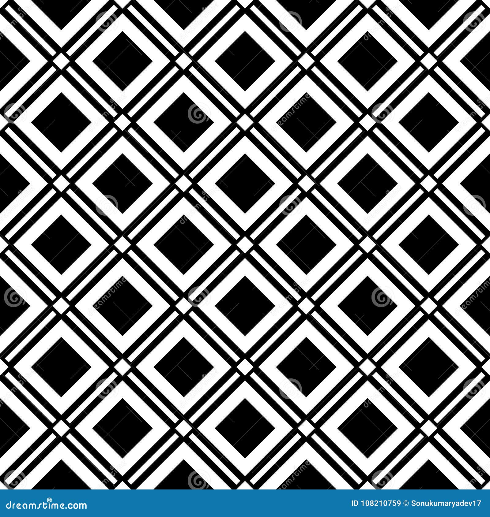Black Background Vector Seamless Repeted Pattern Design Stock Vector ...