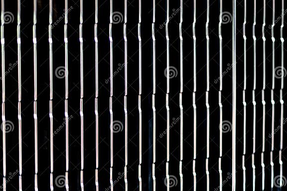 Black Background with Vertical Shiny Metal Lines. Pattern Pattern Stock ...