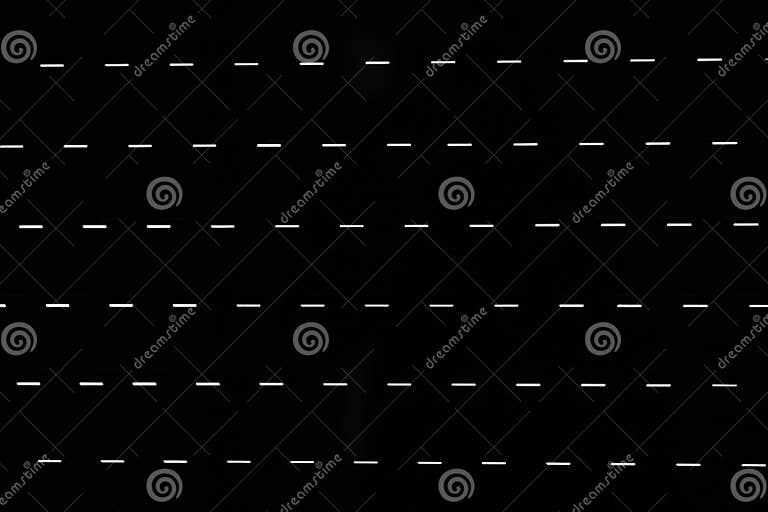 Black Background with White Dashed Lines Stock Illustration ...