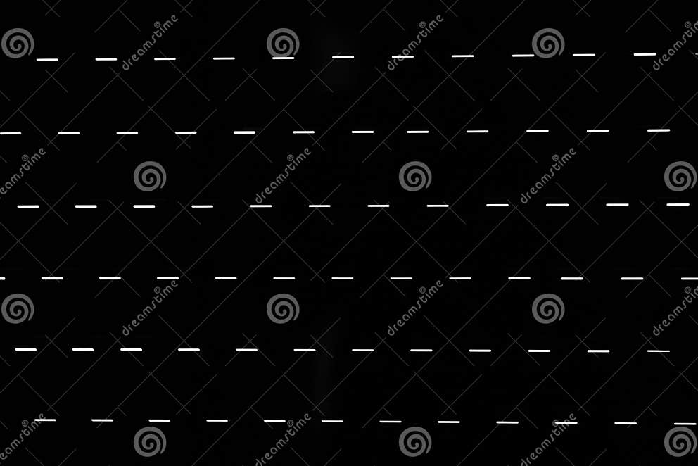 Black Background with White Dashed Lines Stock Illustration ...