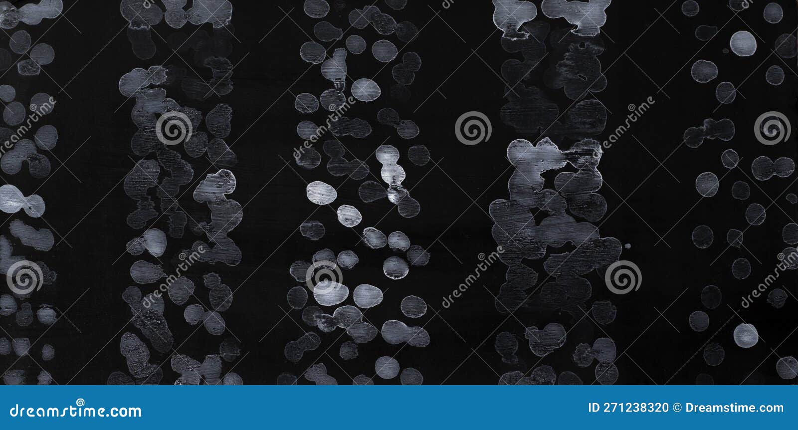 Black Background with White Translucent Circles. Striped Abstract ...