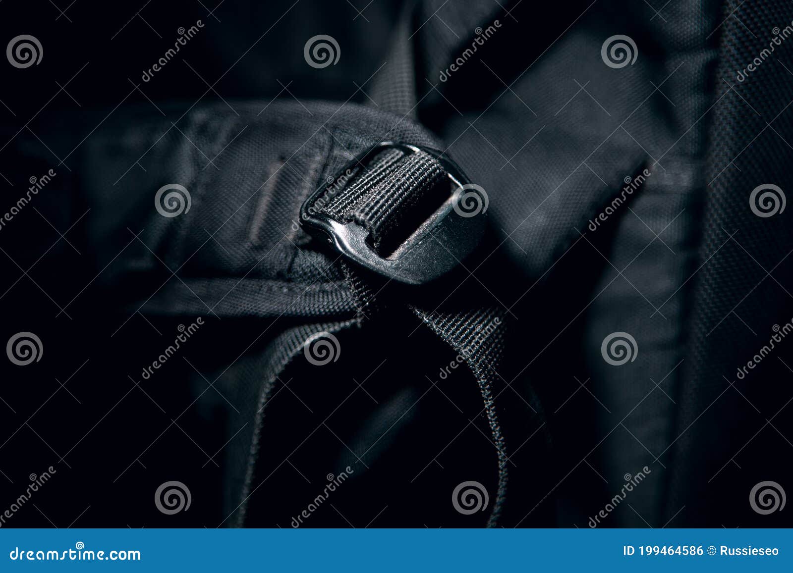 Black Backpack Strap stock photo. Image of safety, color - 199464586