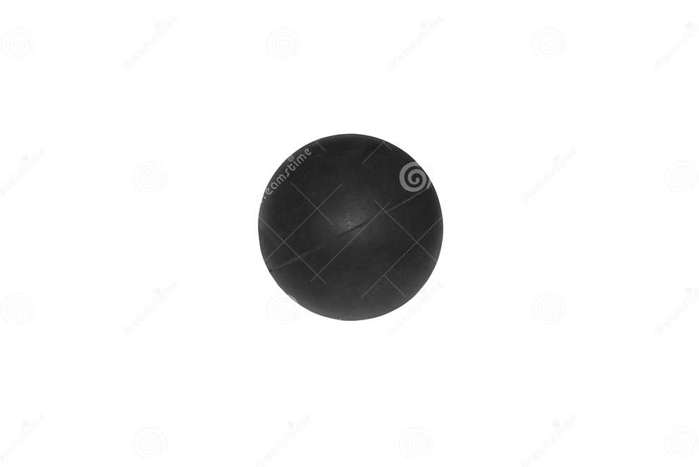 Black ball stock photo. Image of competition, realistic - 88325078