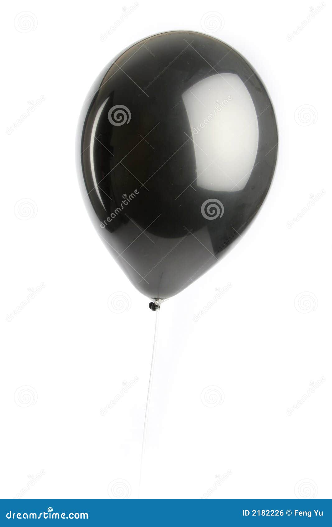 Black balloon stock photo. Image of decoration, white - 2182226