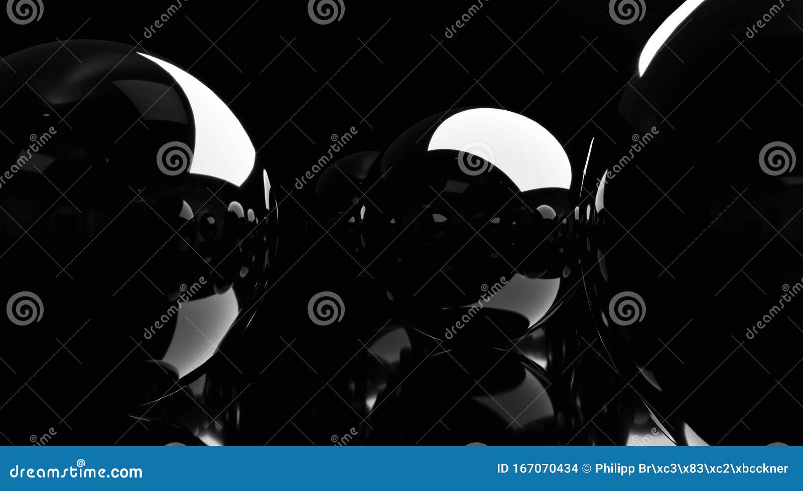 Reflective Black Texture