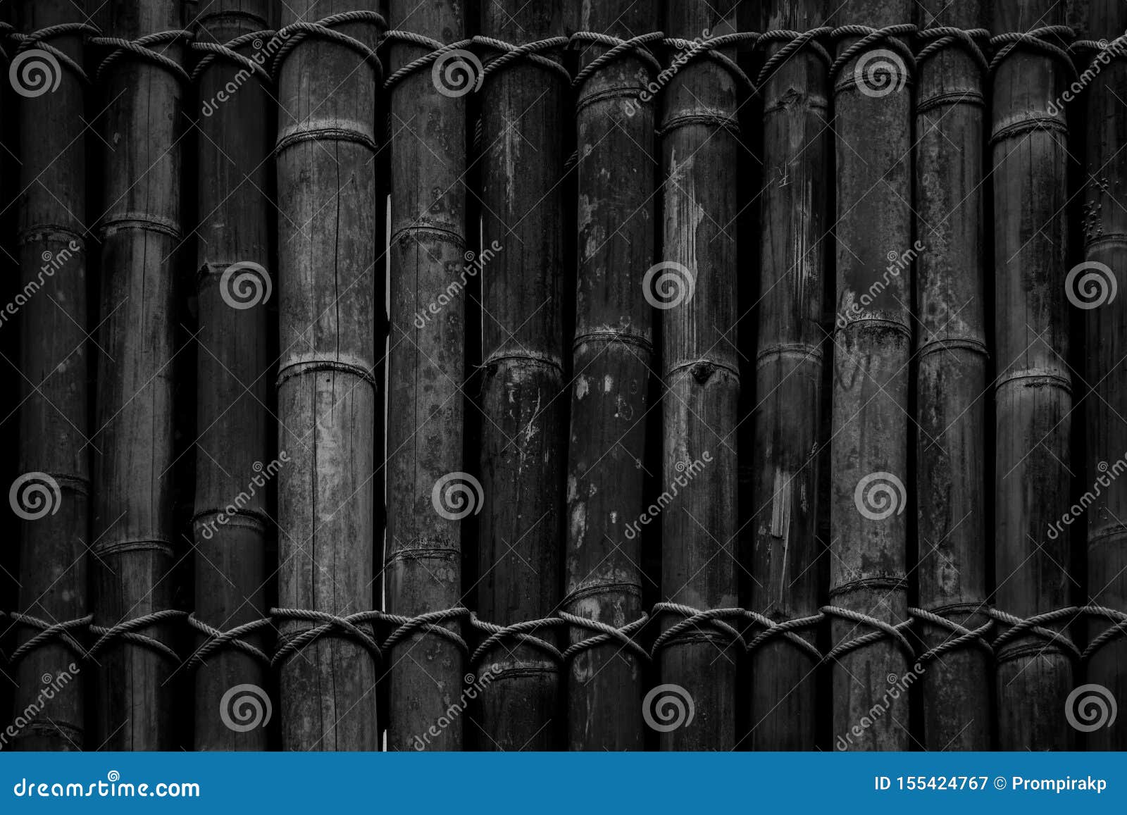 Black Bamboo Wall Texture Background Stock Image - Image of color ...