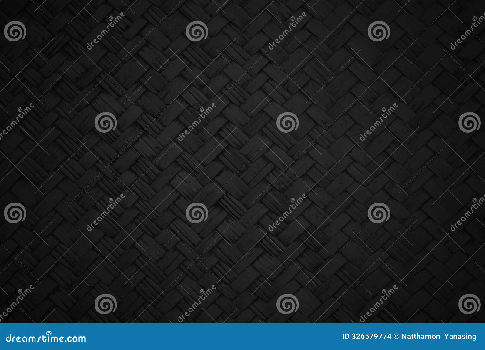 Black Bamboo Weaving Pattern, Old Woven Rattan Mat Texture for ...