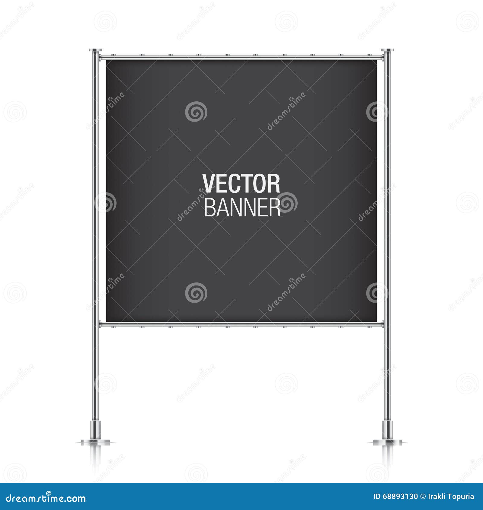 Black banner. stock illustration. Illustration of marketing - 68893130