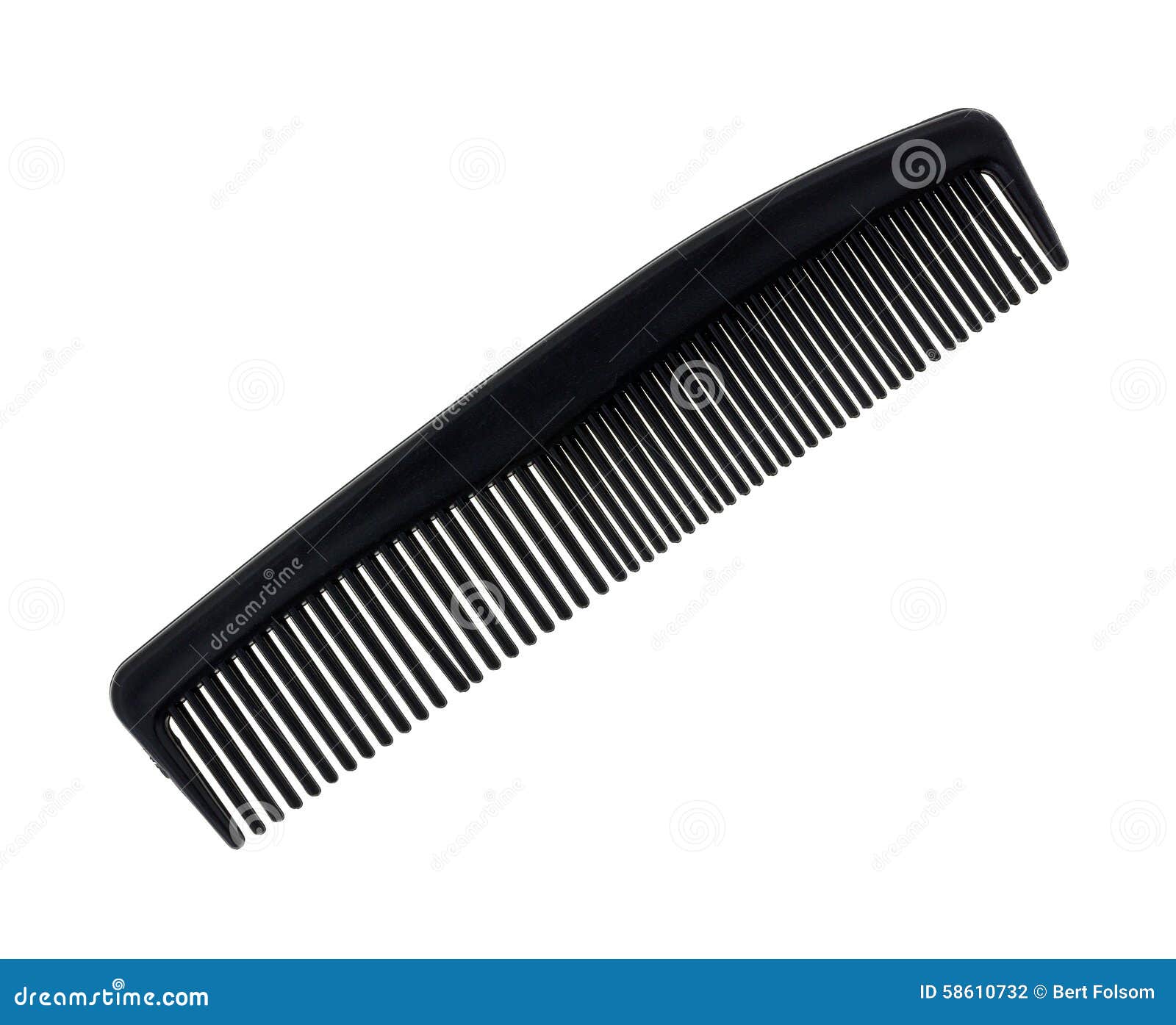 Black barber shop comb stock photo. Image of flexible - 58610732