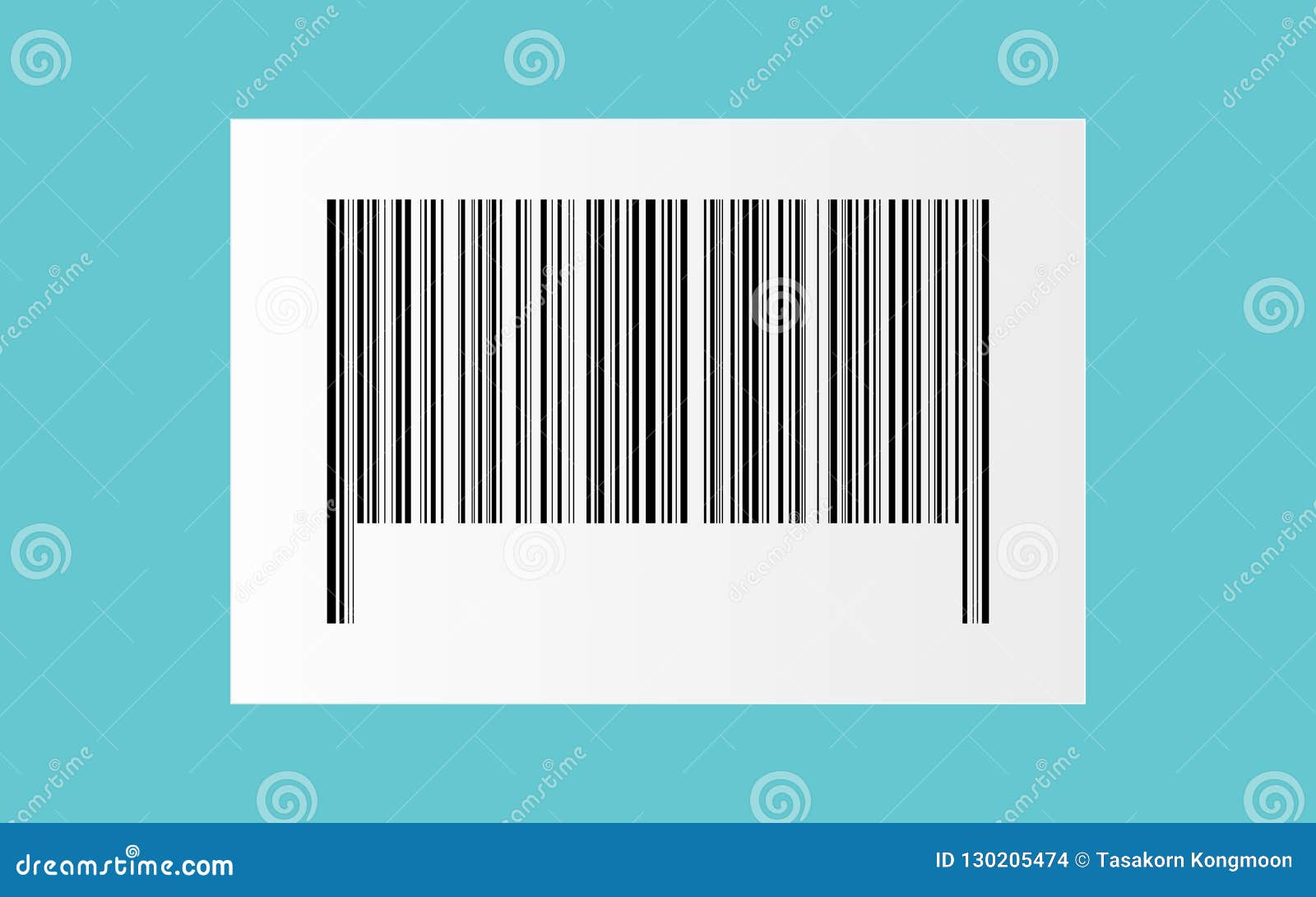 Black Barcode Icon. Bar Code Sign. Product Labeling, Sign For Scanning ...