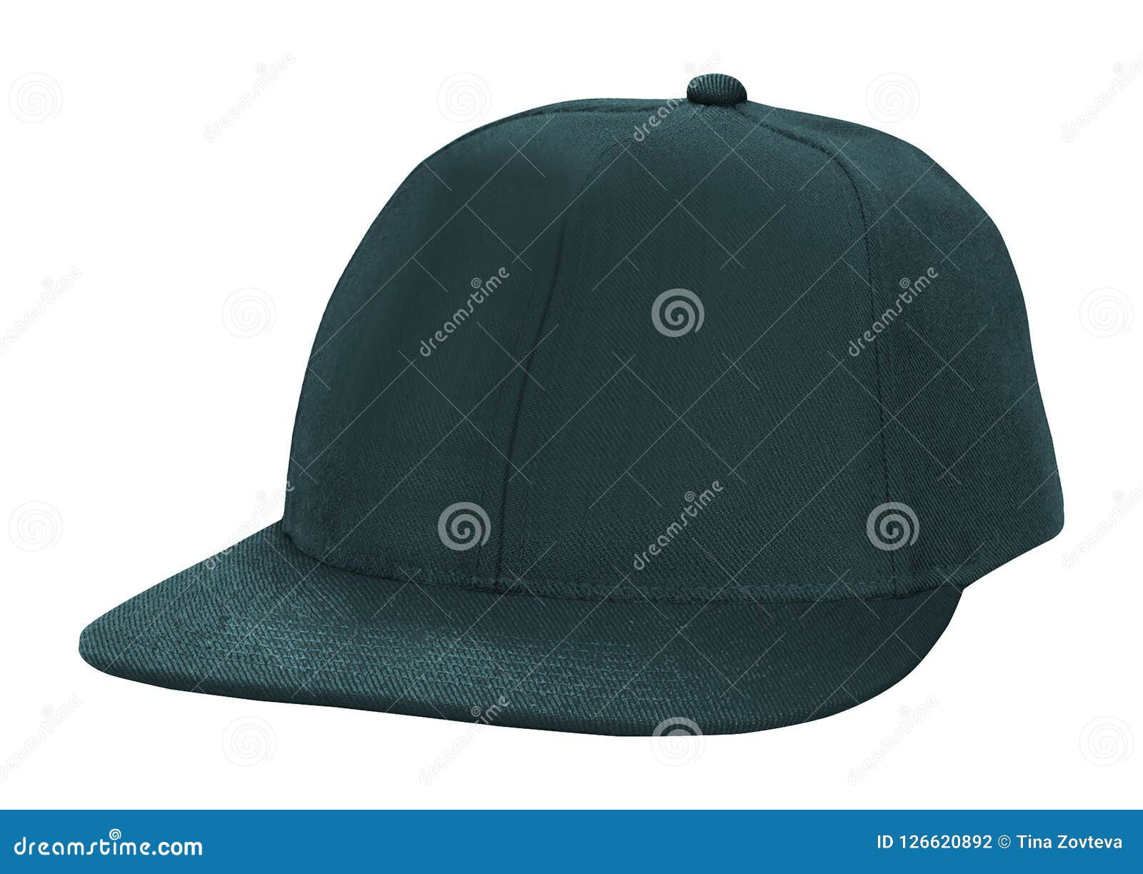 Black baseball hat stock photo. Image of advertise, clothing - 126620892
