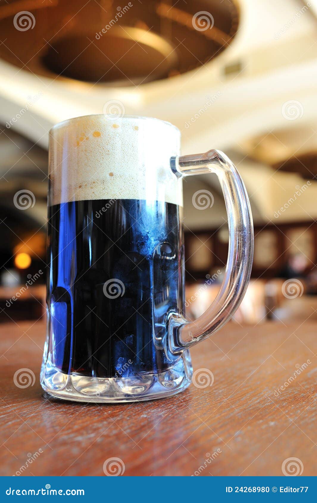 Black beer stock photo. Image of golden, table, brewery - 24268980