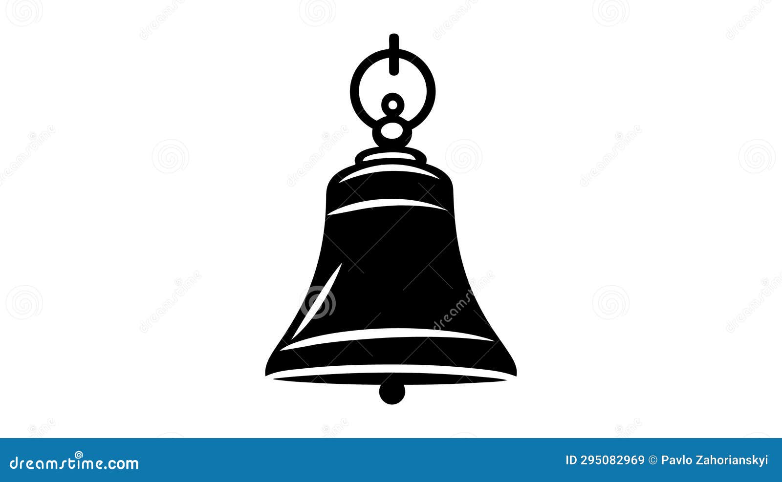 Notification Bell Icon. Outline Style. Notification Bell Vector Icon ...