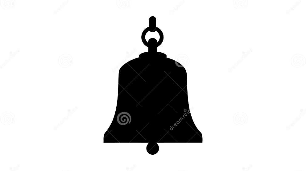Notification Bell Icon. Outline Style. Notification Bell Vector Icon ...