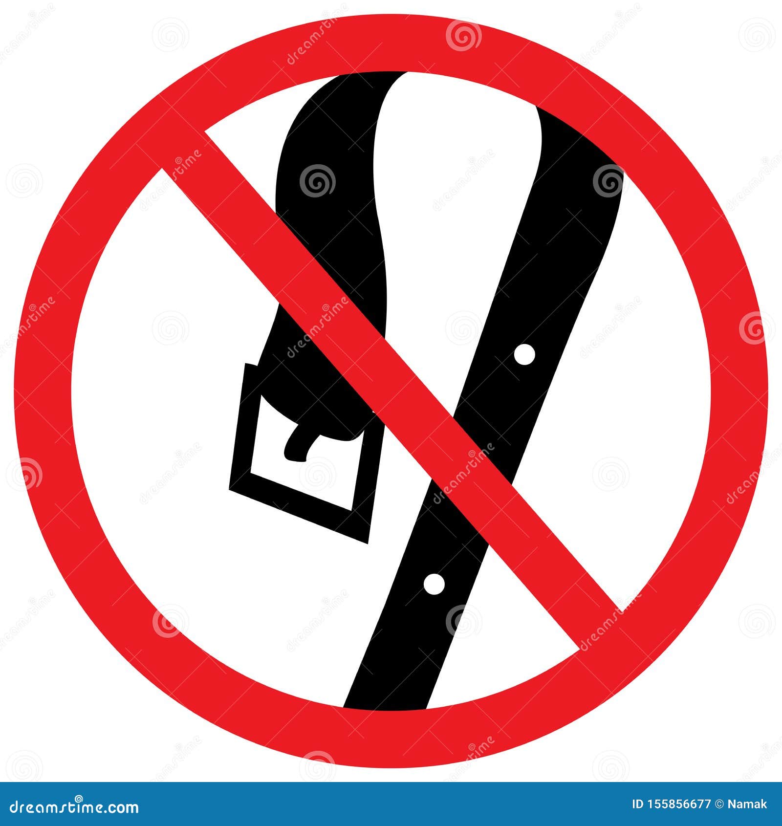 Black Belt Icon on White Background, Forbidden Sign, Vector, Violence ...