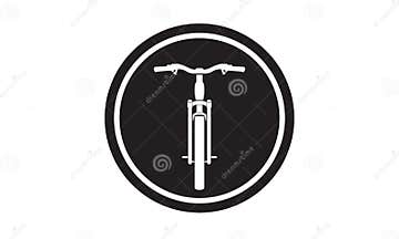 Black bicycle icon stock vector. Illustration of clipart - 146215845