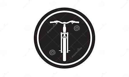 Black bicycle icon stock vector. Illustration of clipart - 146215845