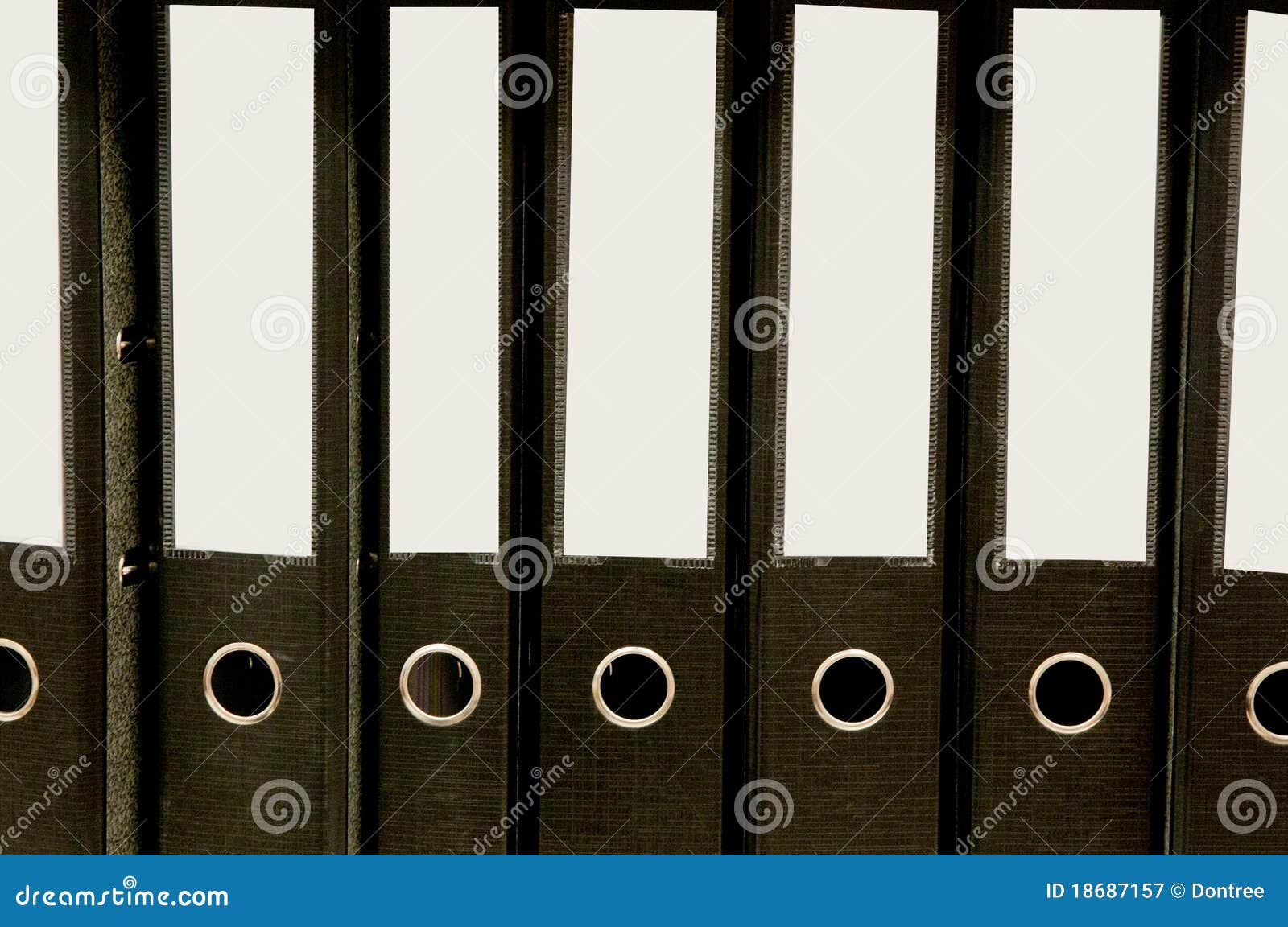 Black binder stock image. Image of series, folder, block - 18687157