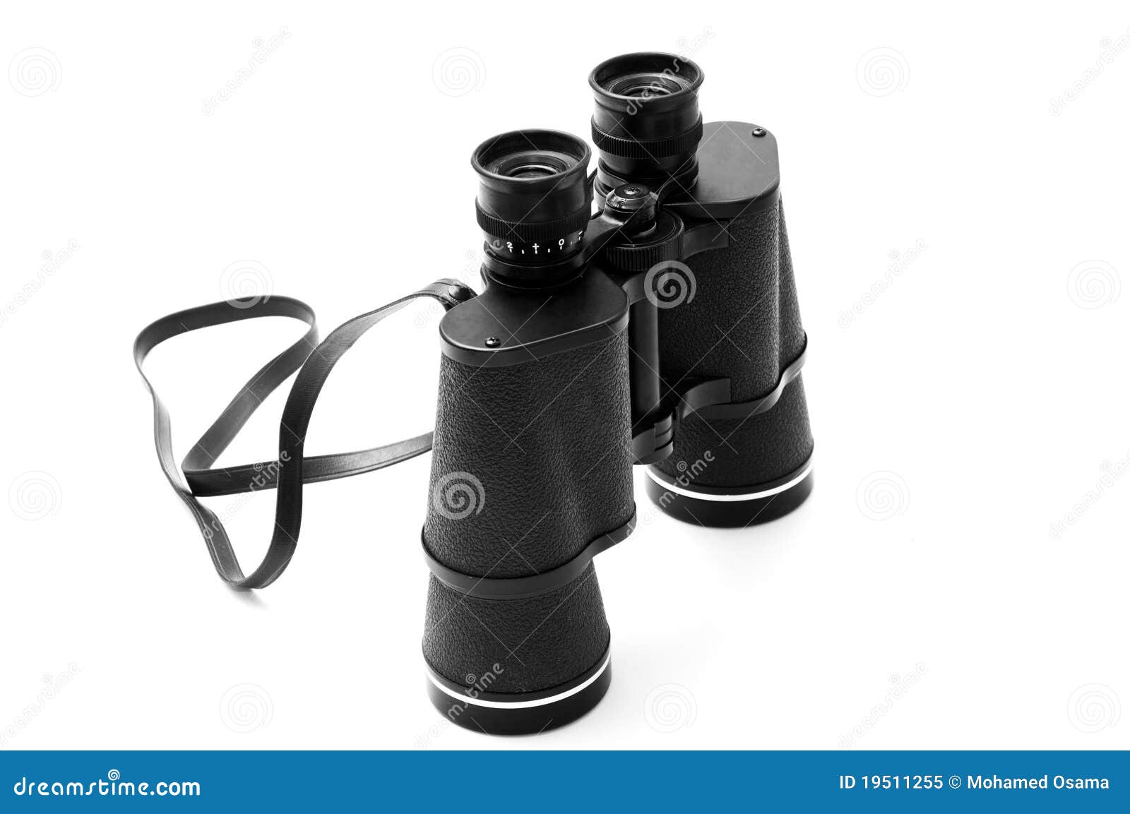 Black Binoculars stock image. Image of adventure, clouds - 19511255