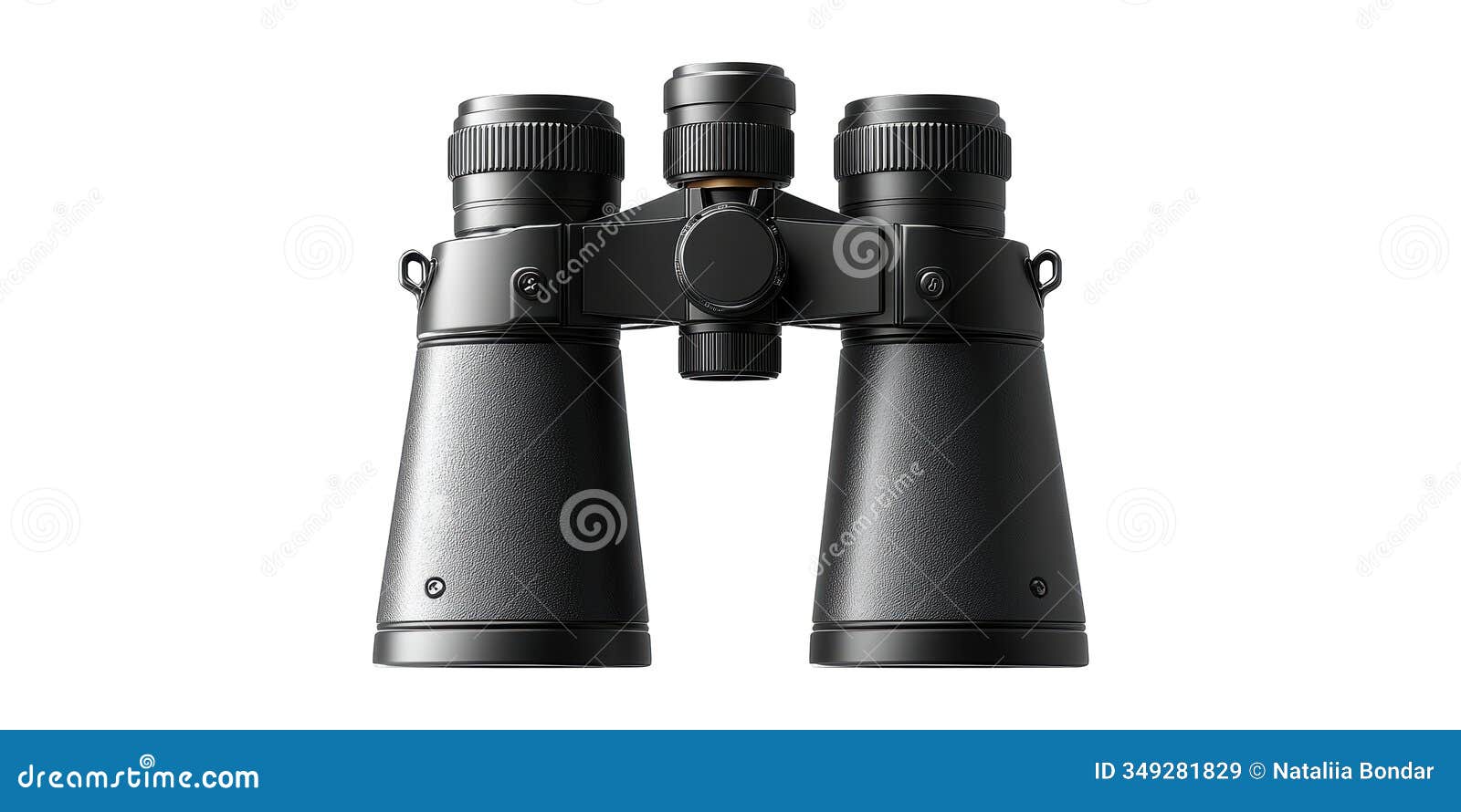 Black Binoculars Front View Isolated on Transparent Background Stock ...