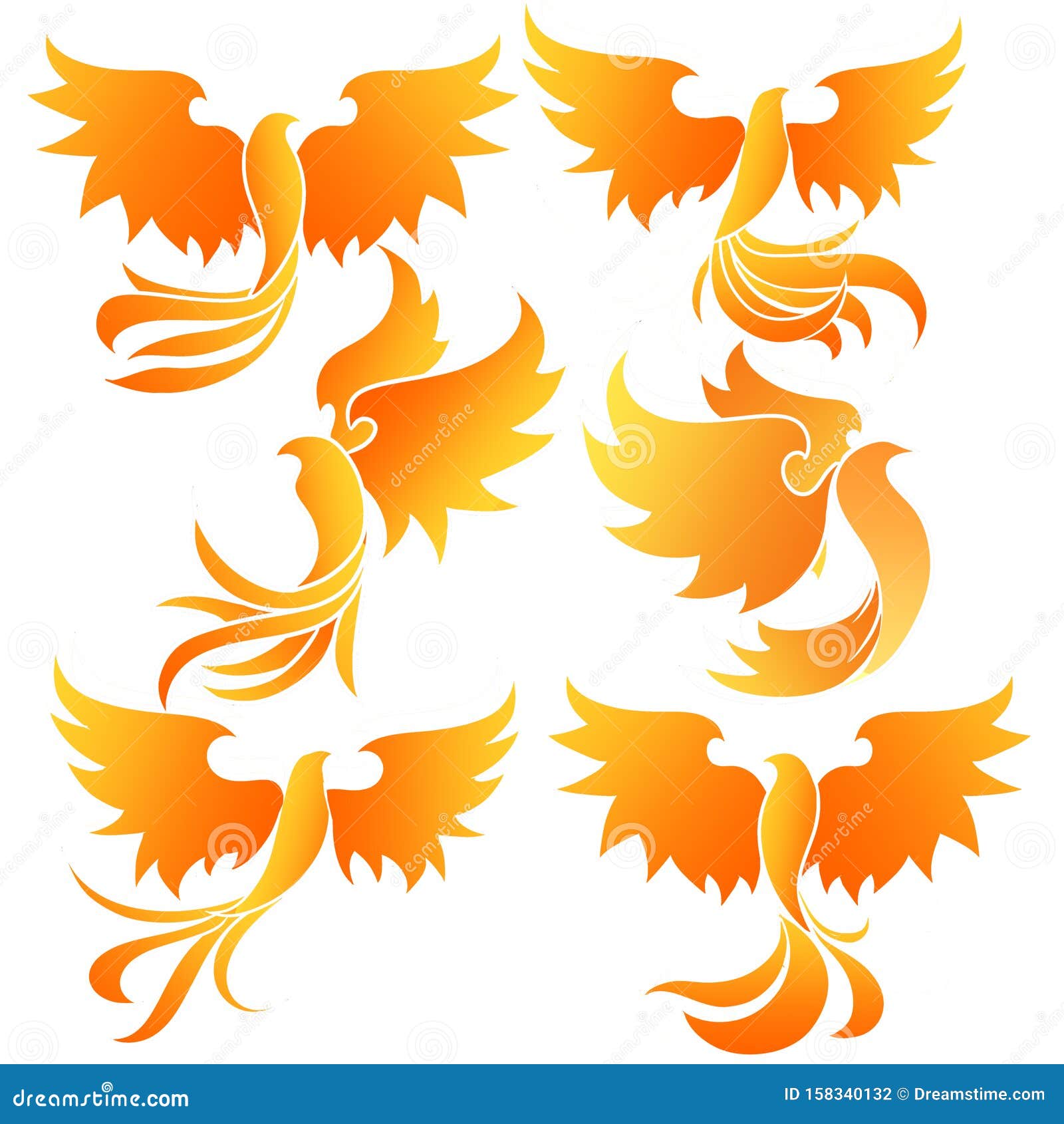 Phoenix Bird Stock Photography | CartoonDealer.com #37352456