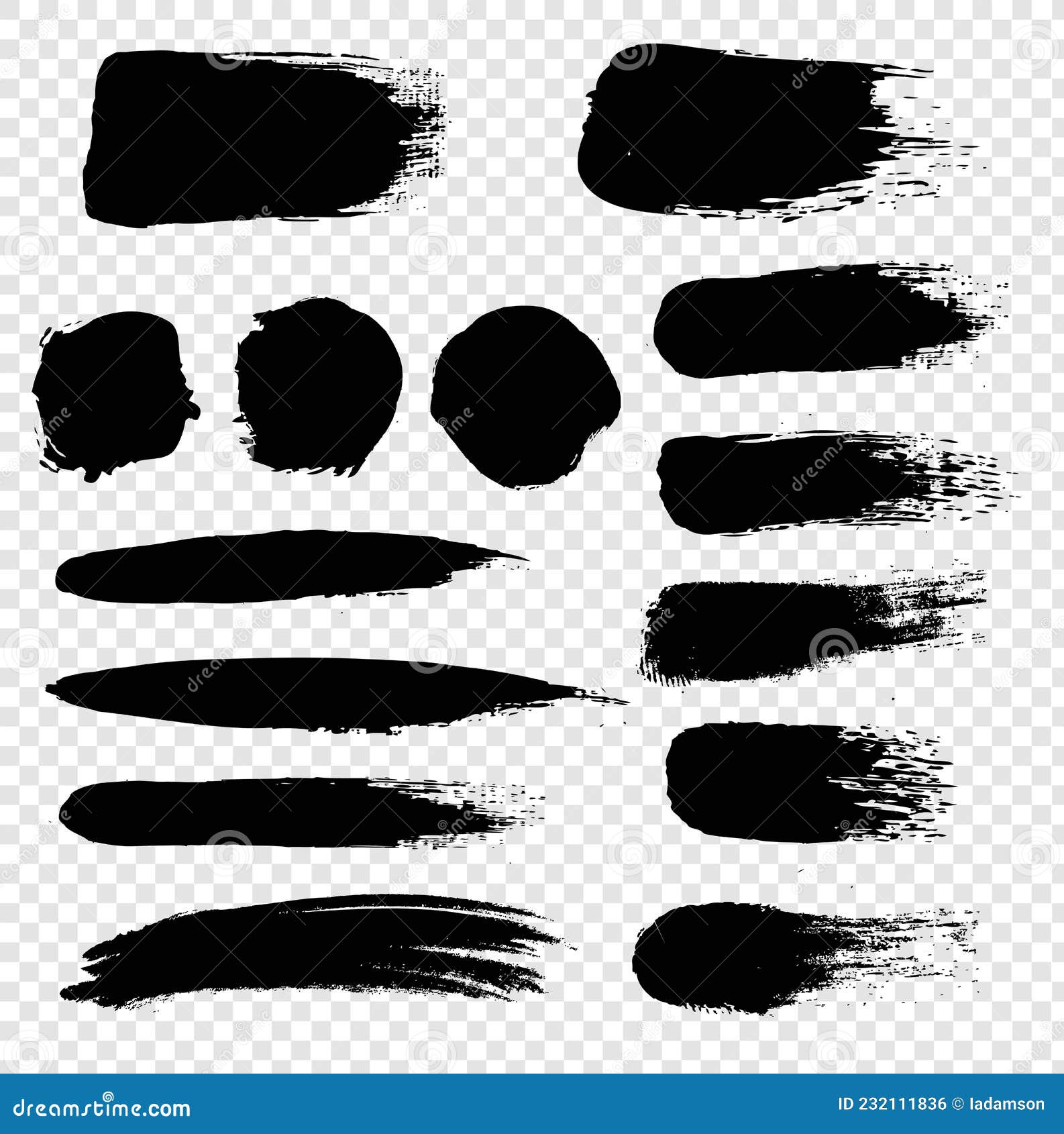 Black 3d Blot For Icon Logo On White Background Illustration ...