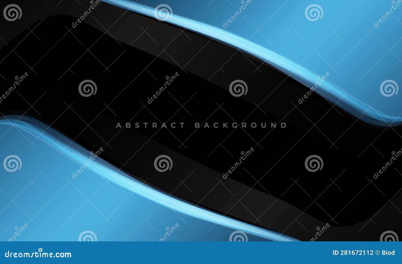 Black and Blue Abstract Background with Diagonal Frame Effect. Stock ...