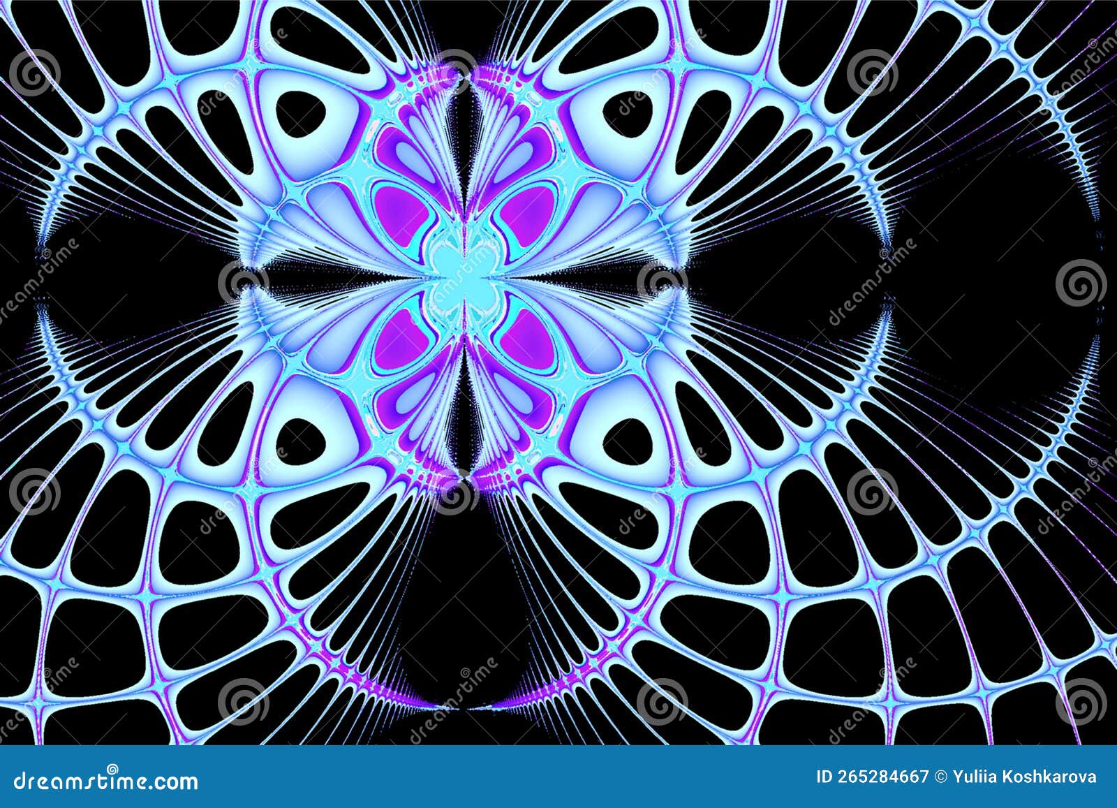 Black and Blue Abstract Line Drawing, Digital Graphics Stock ...