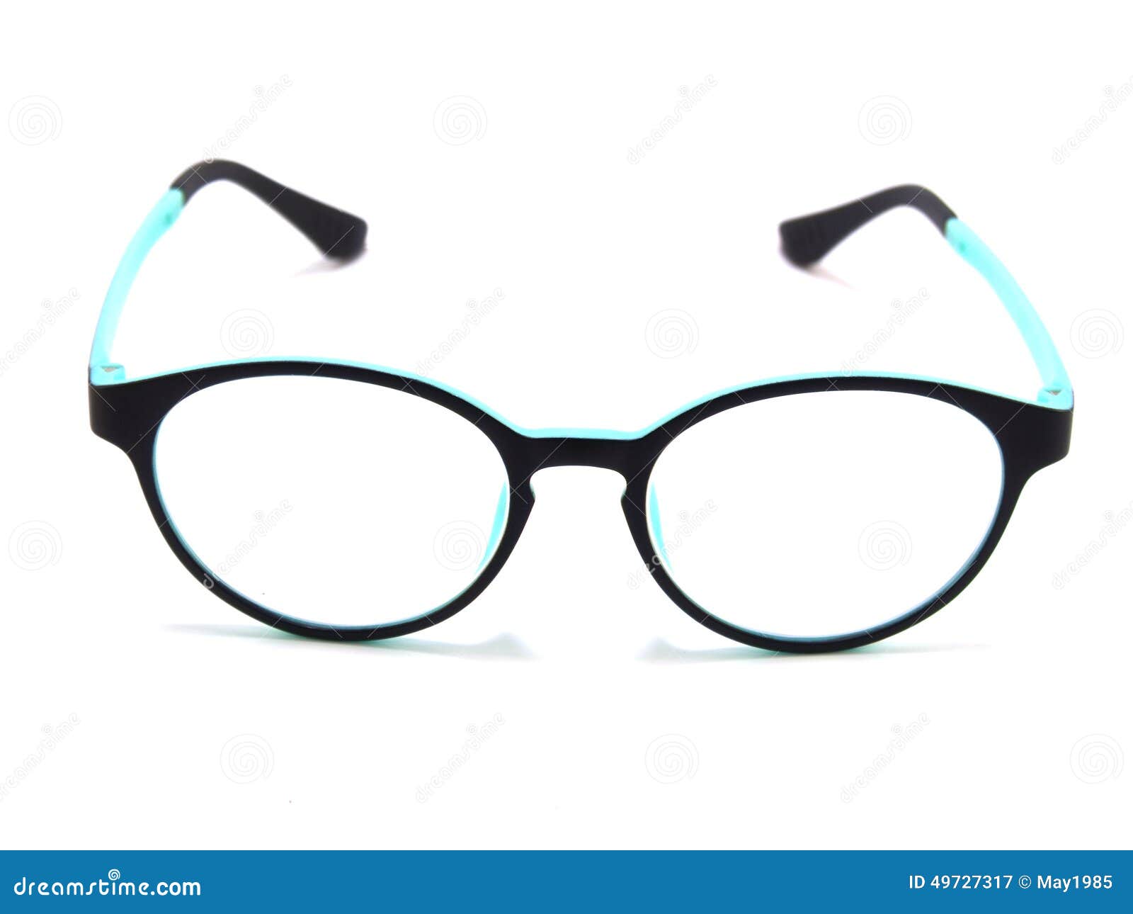 Black and blue eye glasses stock image. Image of glasses - 49727317