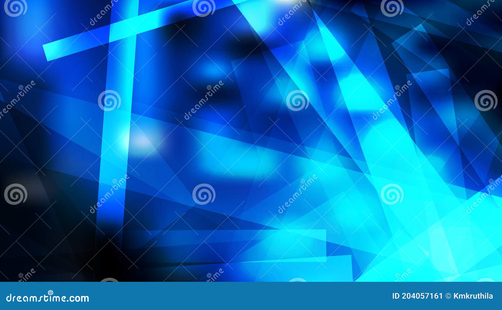 Black and Blue Geometric Abstract Background Vector Image Stock ...