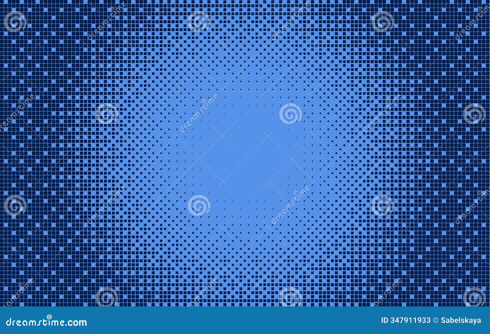 Black and Blue Radial Bitmap Texture, Abstract Round Pattern Vector ...