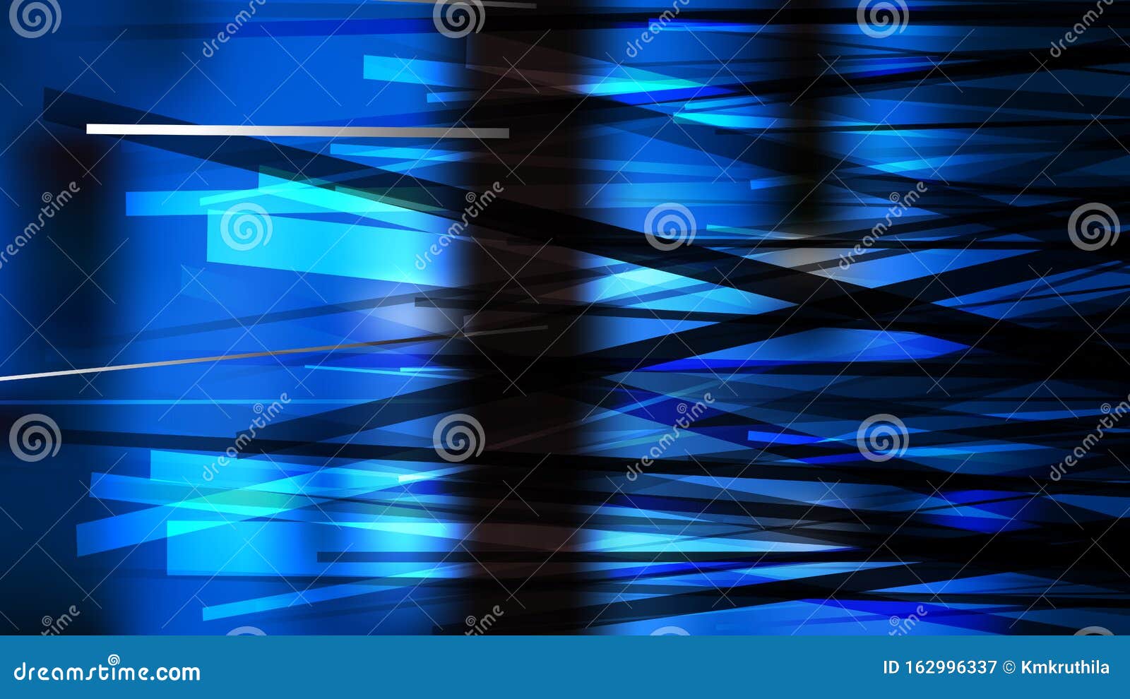 Black and Blue Random Lines Background Vector Stock Vector ...