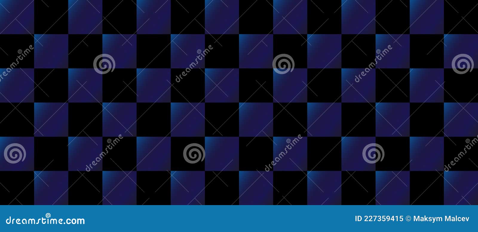 Black and Blue Square Pattern Abstract Vector Texture Background. Stock ...