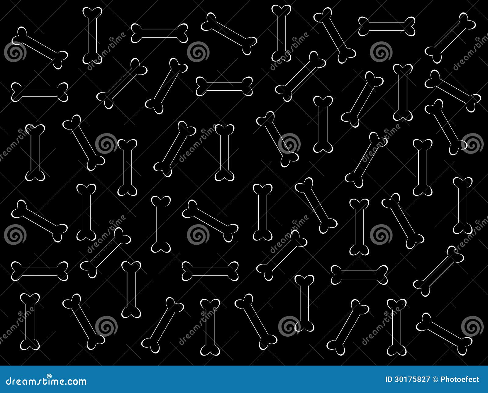 Bones background stock vector. Illustration of silhouette - 30175827