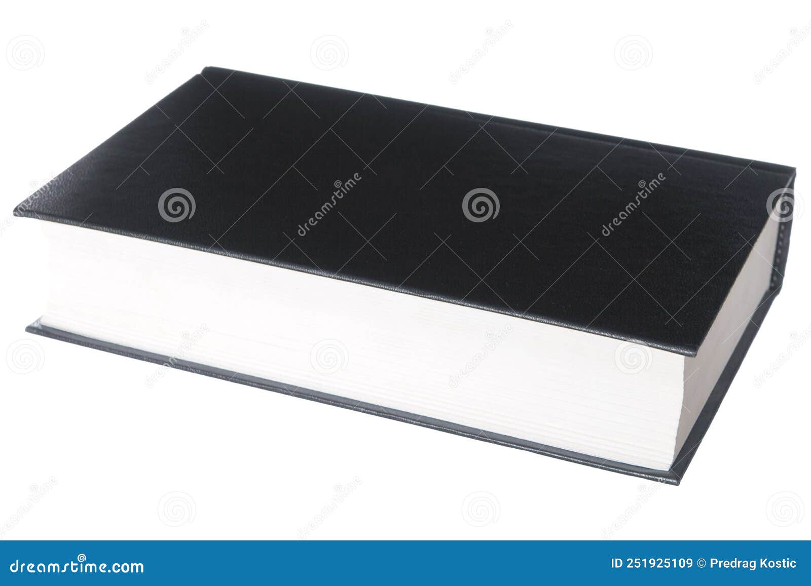 Black book stock illustration. Illustration of black - 251925109