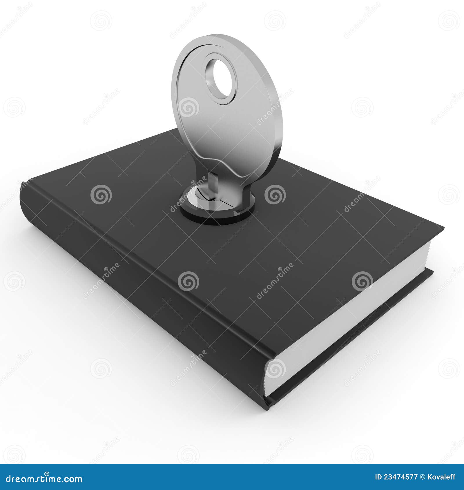 Black book locked. stock illustration. Illustration of data - 23474577