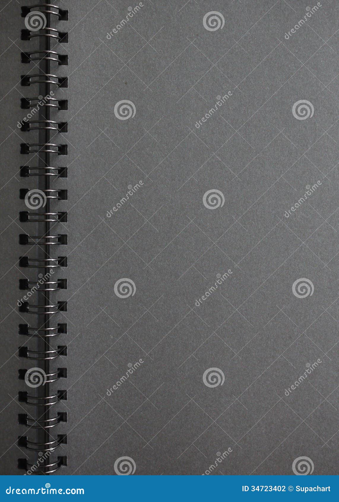 Black book to write stock photo. Image of cover, sheet - 34723402