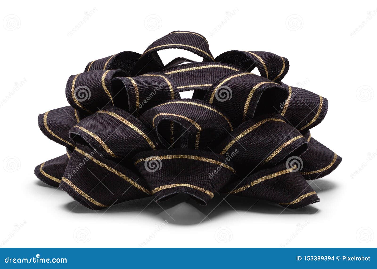 Black Bow Side View stock photo. Image of party, isolated - 153389394