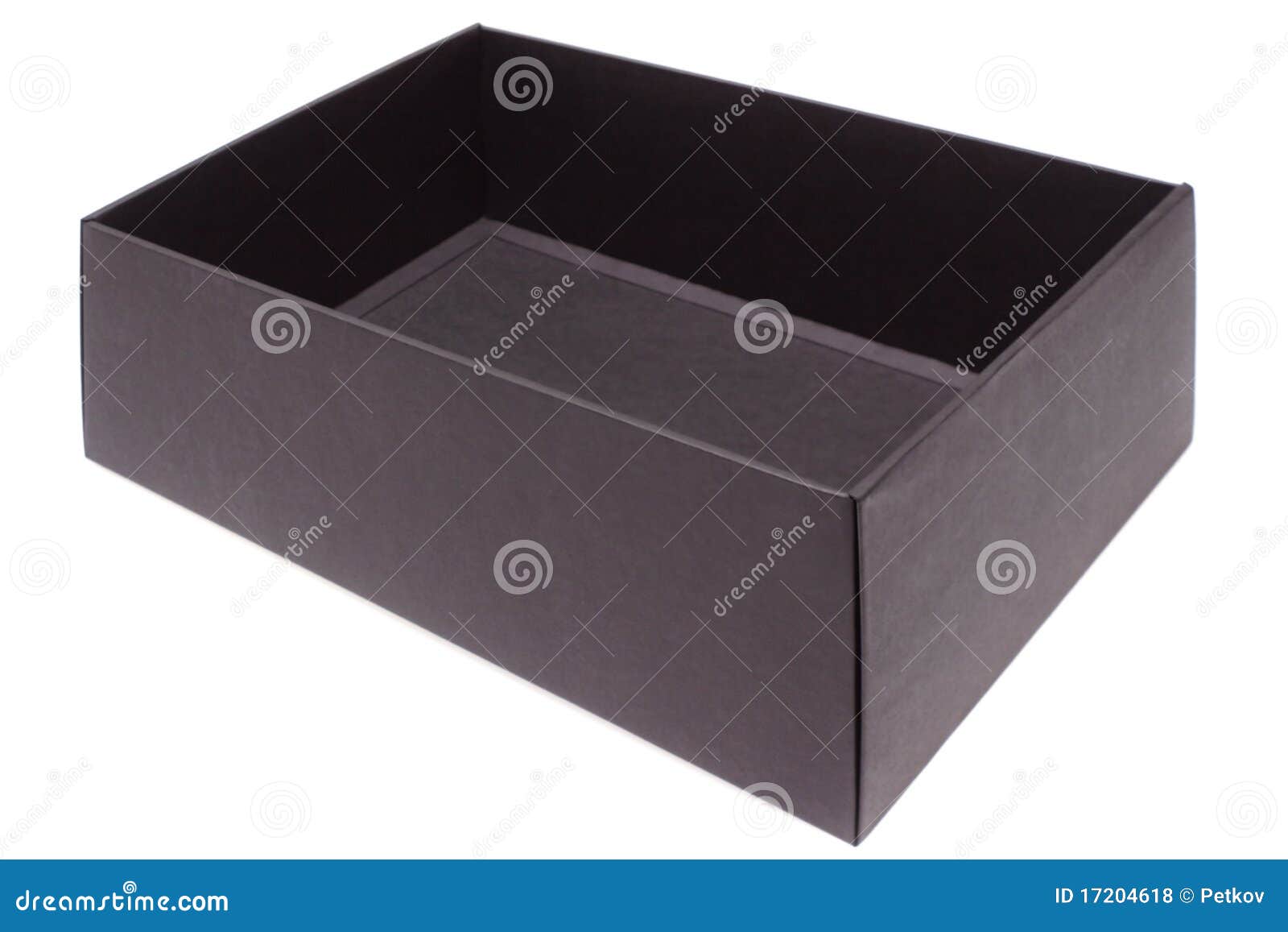 Black box stock photo. Image of symbol, cardboard, object - 17204618