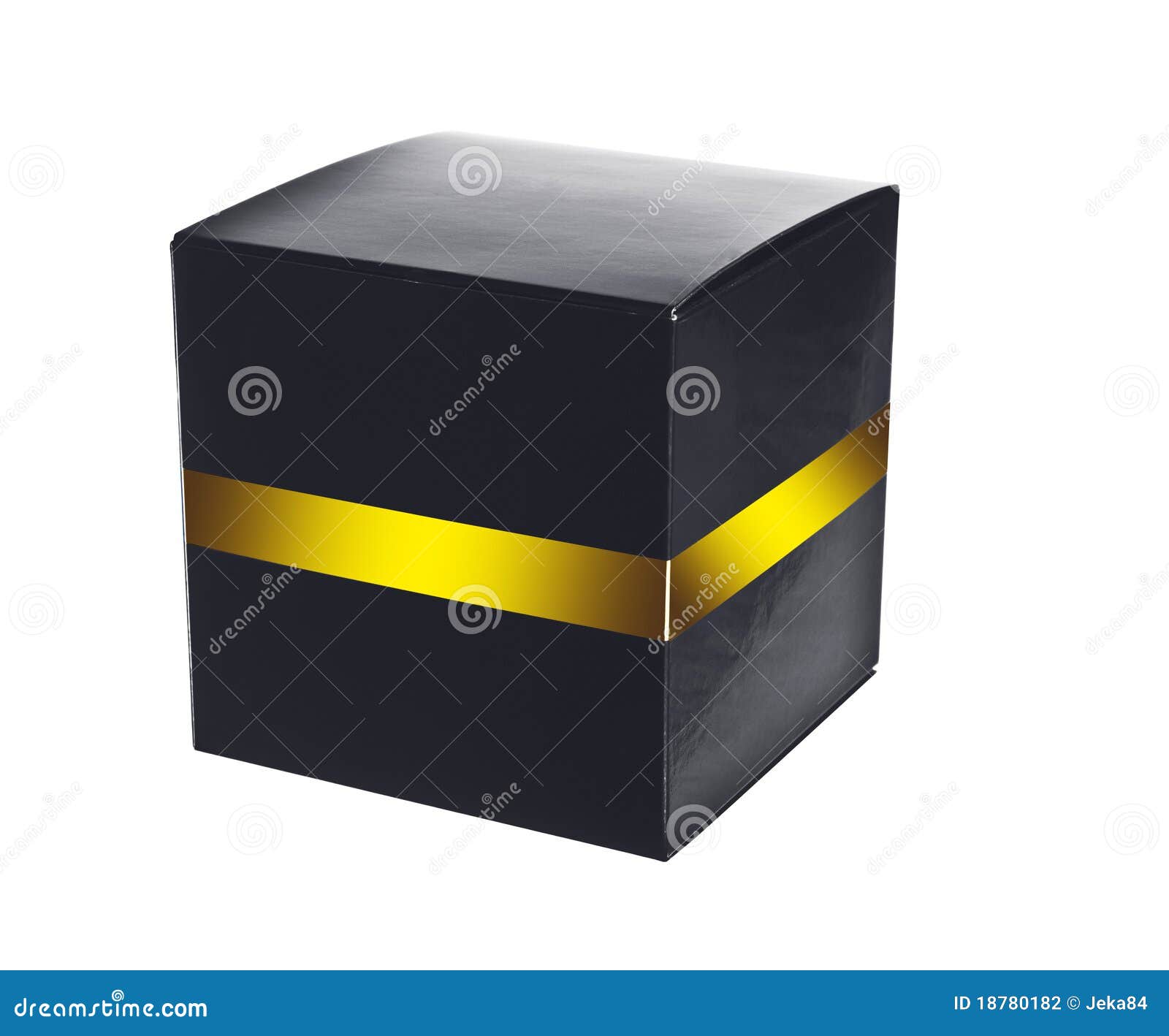Black box stock photo. Image of empty, package, design - 18780182