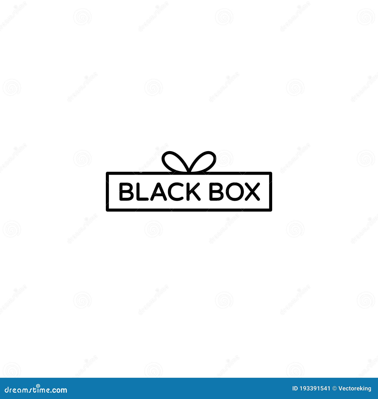 Black Box Wordmark Logo Stock Illustrations – 7 Black Box Wordmark Logo ...