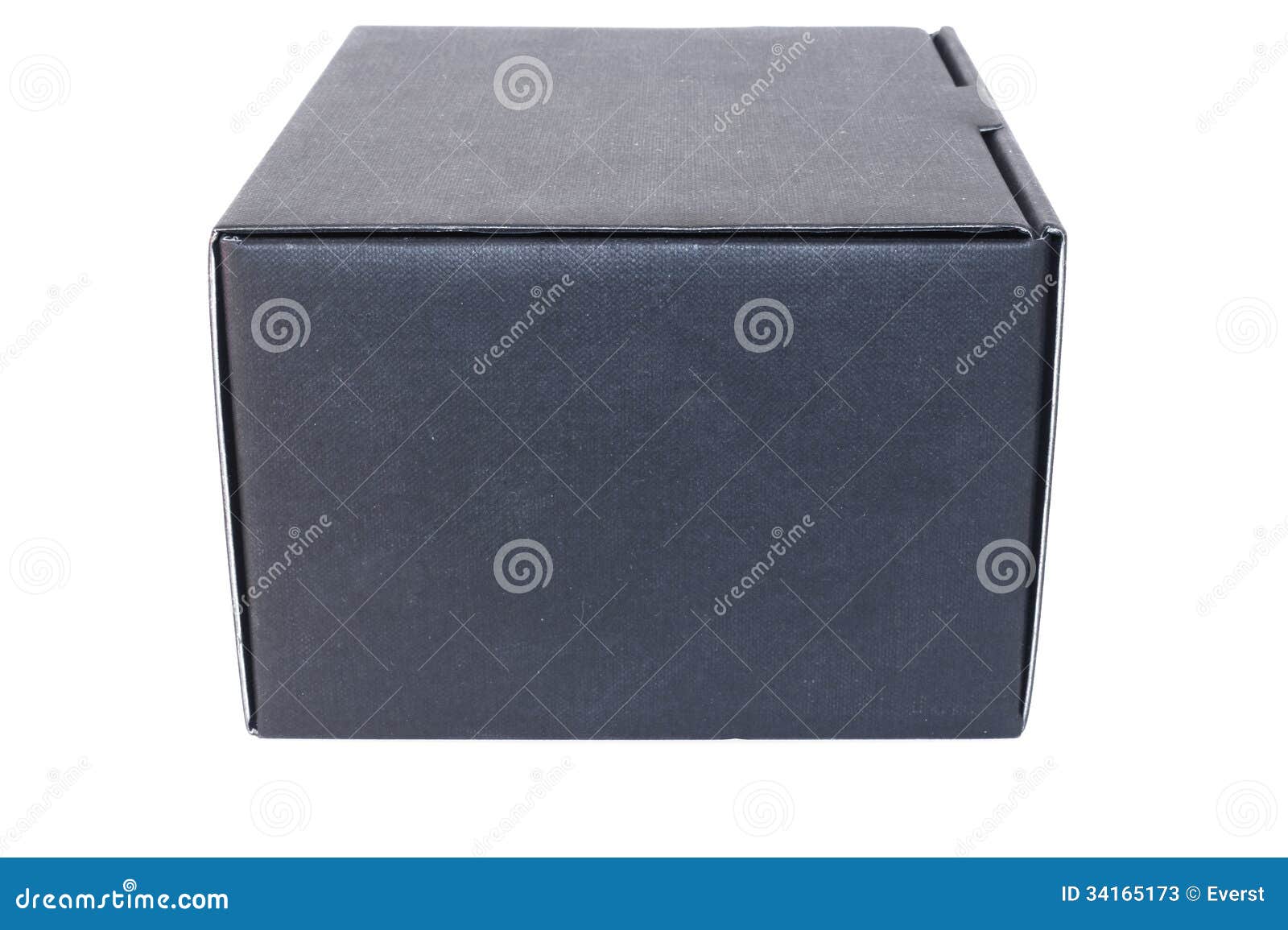 Black box close stock image. Image of carton, open, decorative - 34165173