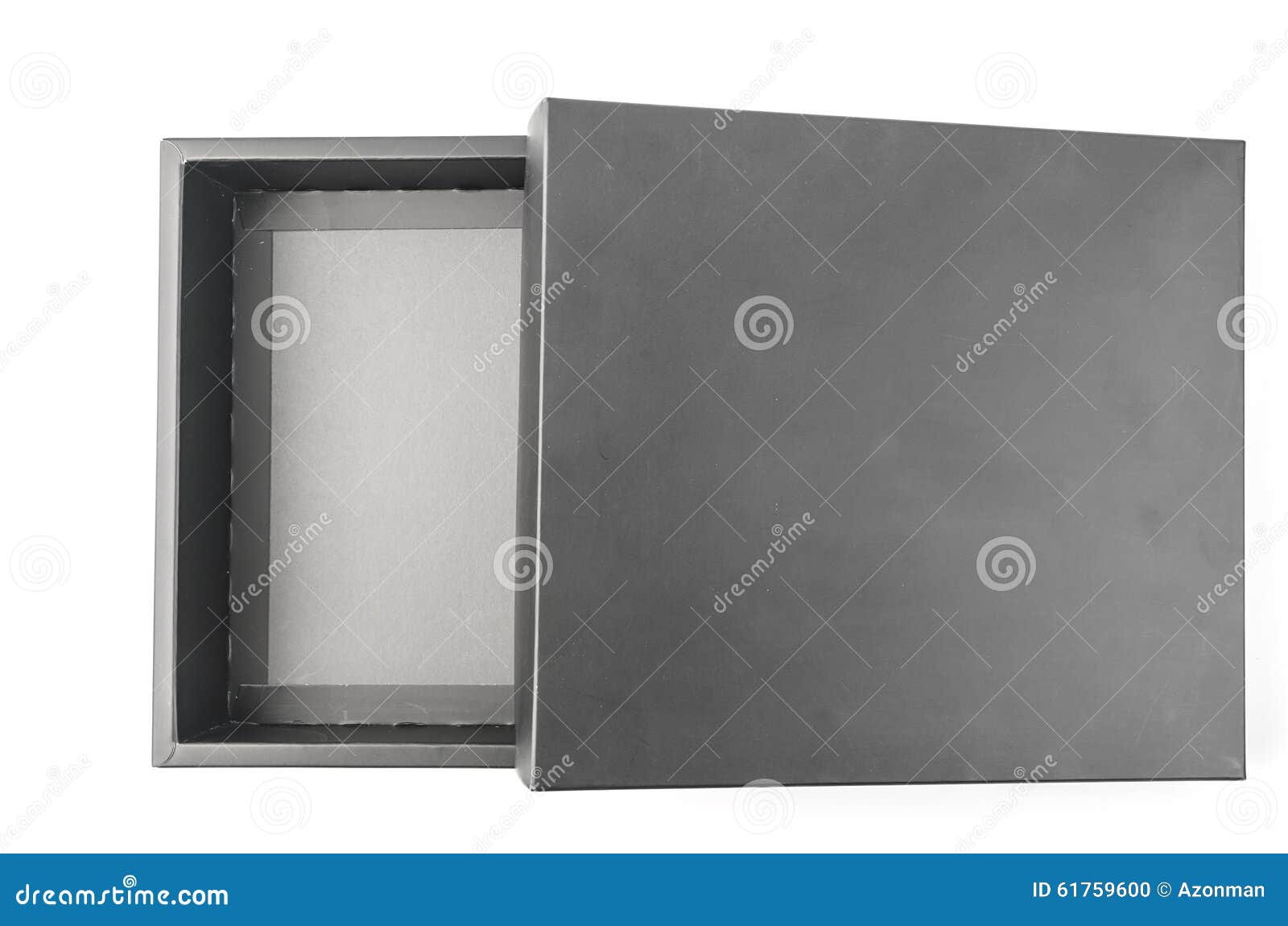 Black box stock photo. Image of empty, white, square - 61759600