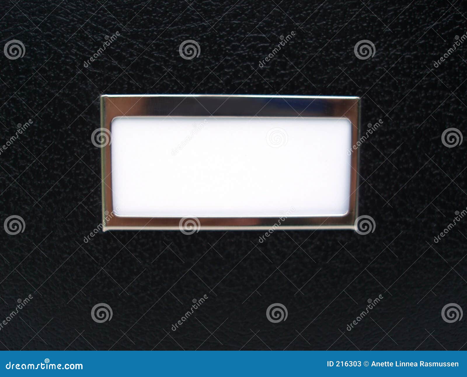 White Label Roll Isolated On White Background With Shadow Reflection ...