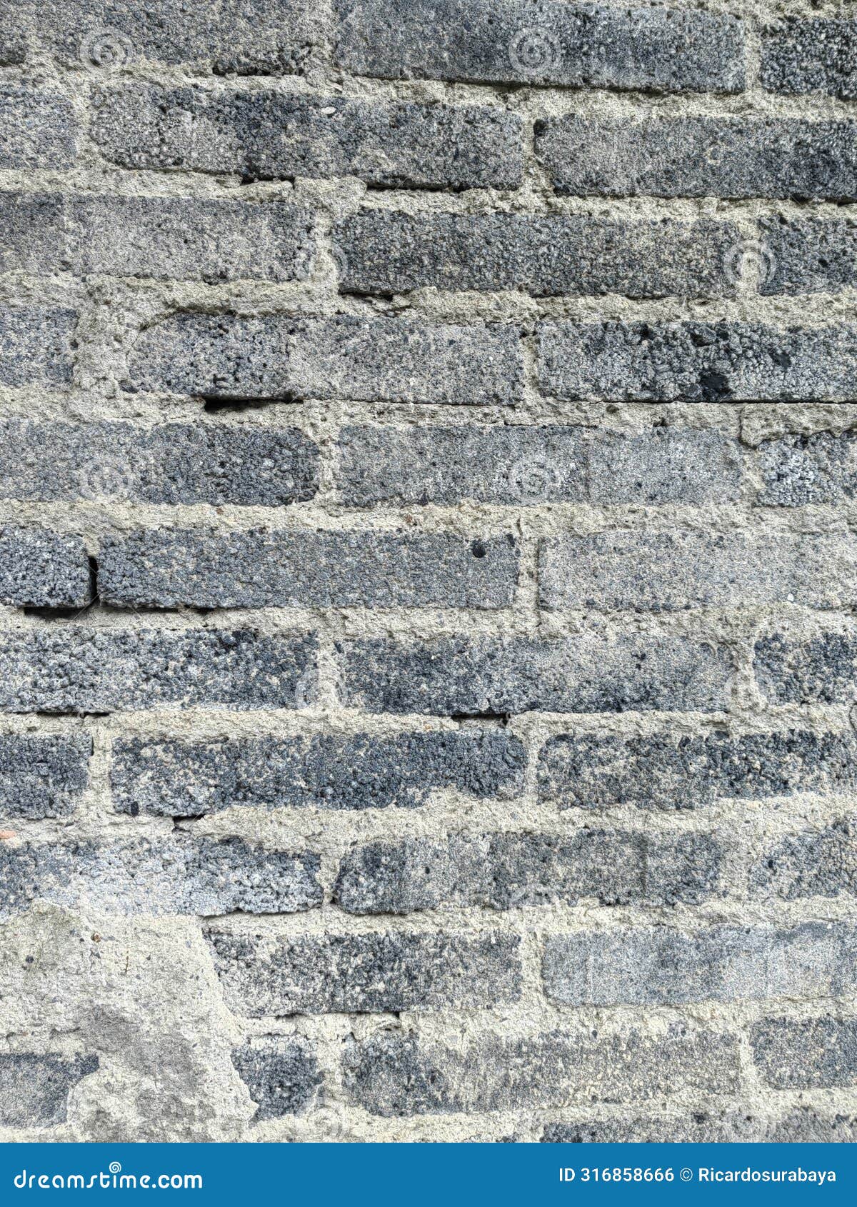 Grey Cement Grunge Brick Wall Background Stock Photo - Image of antique ...