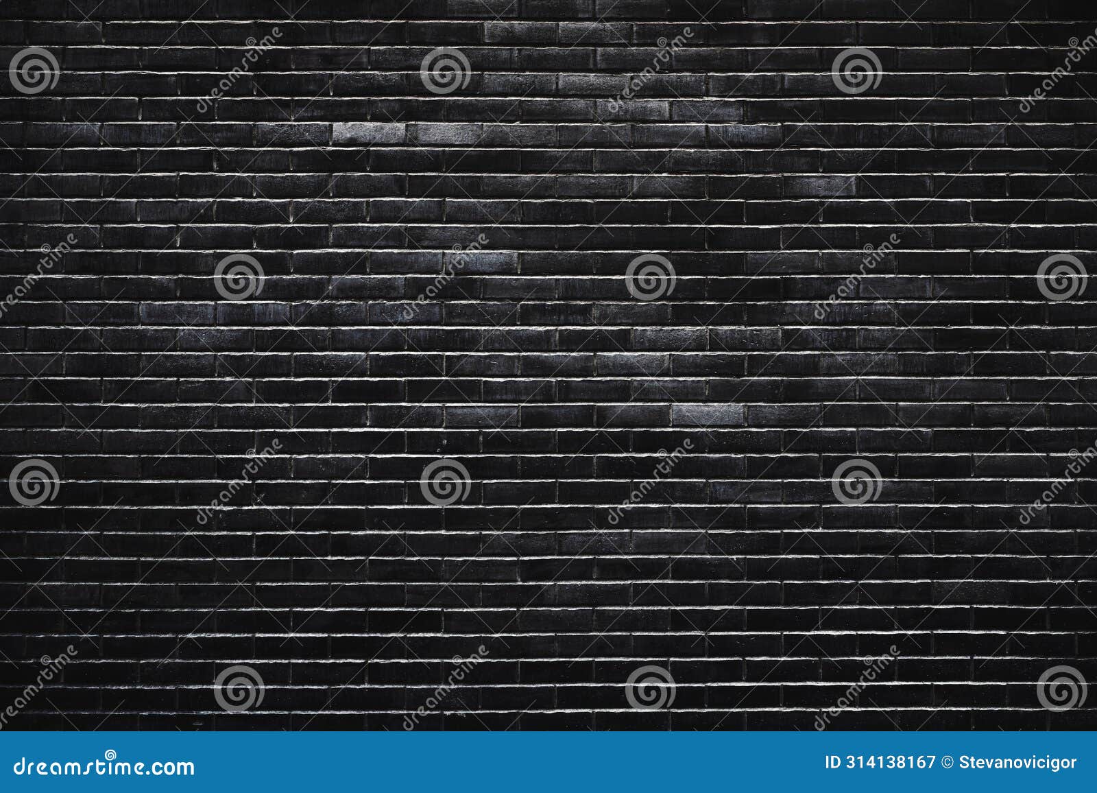 Black Brick Wall Pattern and Background, Texture of Dark Brickwork ...